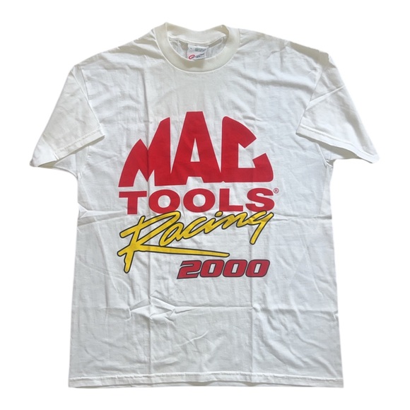 Chase Authentics | Shirts | Mac Tools Racing 200 White Tshirt | Poshmark